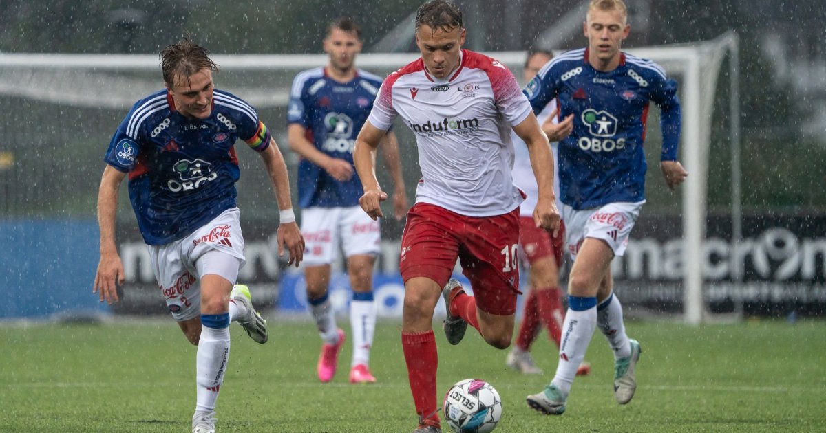 Etter kamp: Levanger FK - Vålerenga / Levanger FK